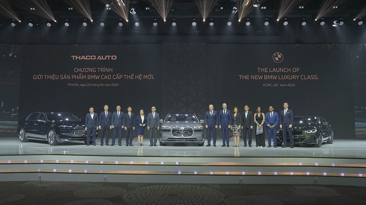 Thaco BMW ra mắt cùng lúc 4 mẫu siêu phẩm tại Việt Nam