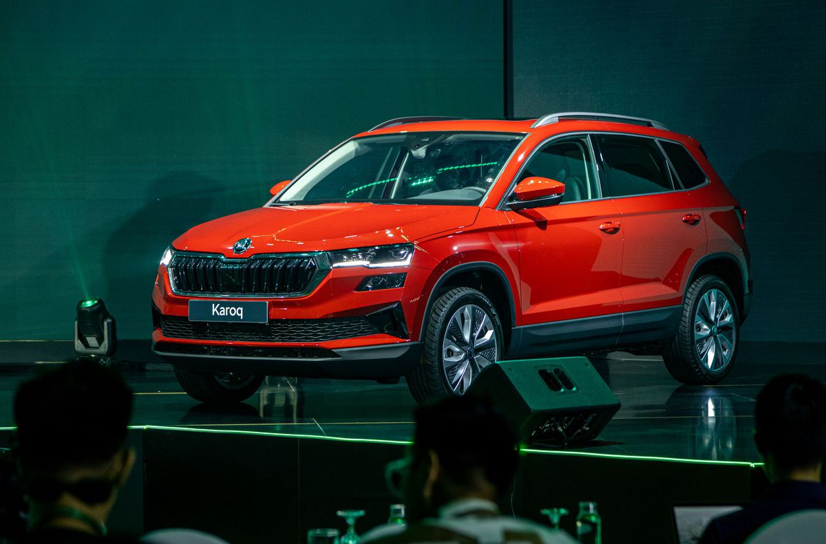 Cận cảnh Skoda Karoq với giá bán từ 999 triệu đồng tại Việt Nam