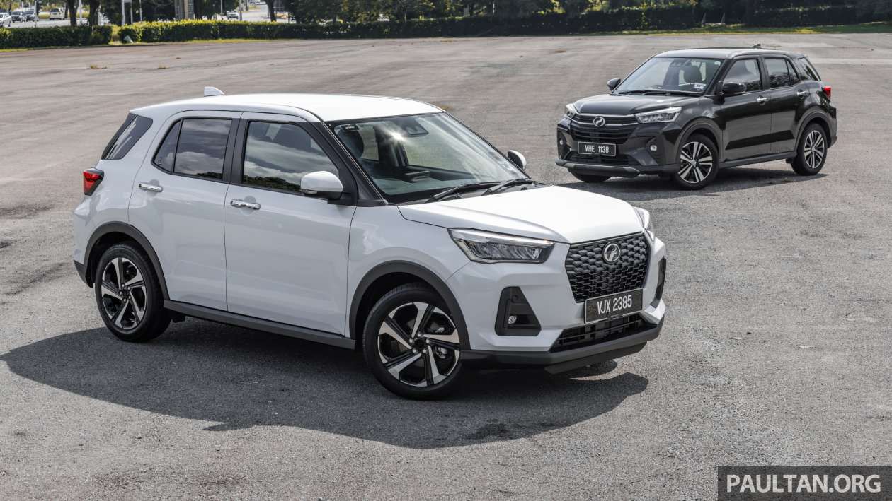Perodua Ativa Hybrid vs Turbo