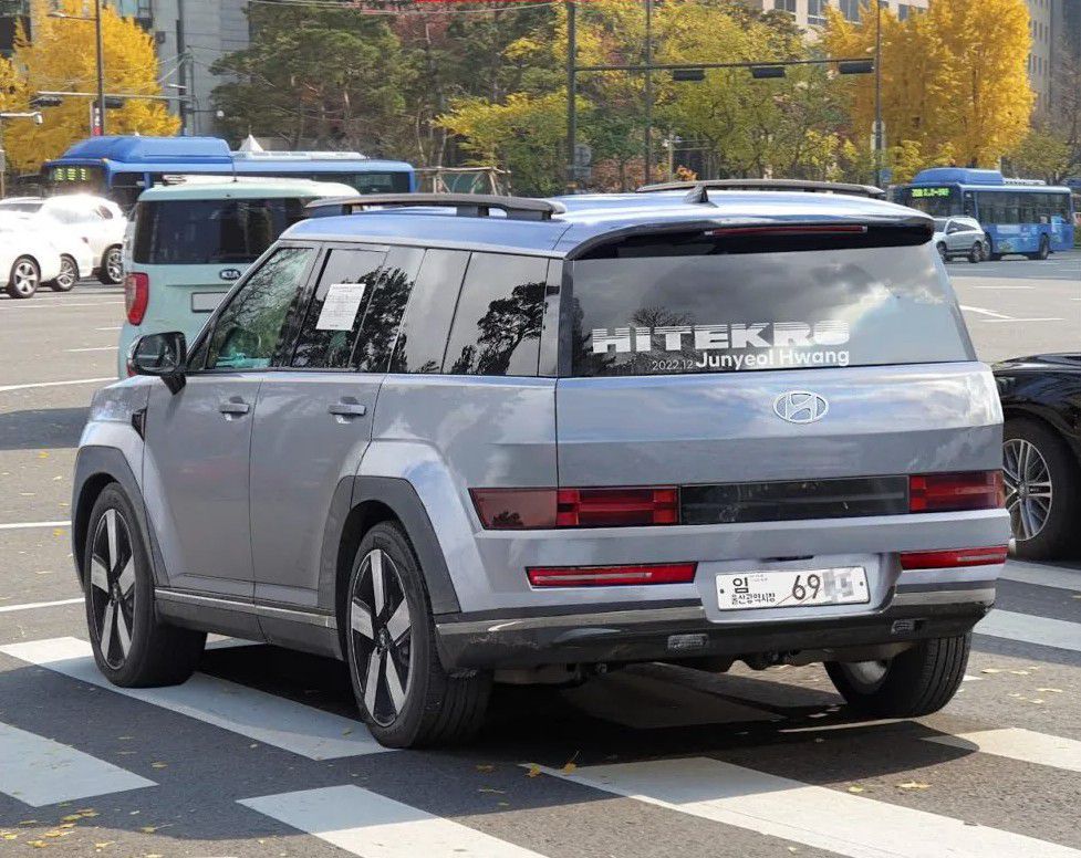 Thiết kế đuôi xe Hyundai Santa Fe thế hệ mới trông sẽ như thế này