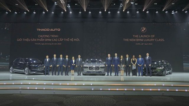 Thaco BMW ra mắt cùng lúc 4 mẫu siêu phẩm tại Việt Nam